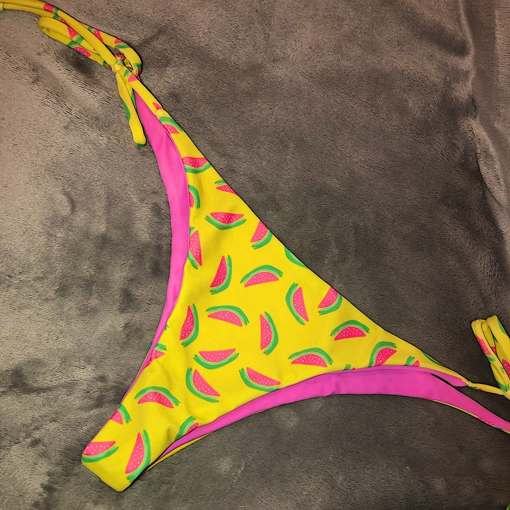 Moana Bikini Picnic Side Tie Bottoms Gem